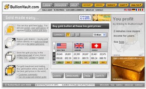 BullionVault Review - Least Expensive Way To Invest in Gold